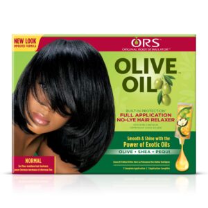 be on organic ors olive oil no lye relaxer kit, normal 1 ea