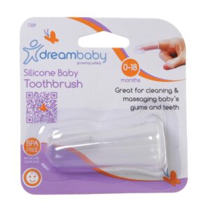 dreambaby silicone finger toothbrush