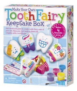 4m make your own tooth fairy keepsake box - arts and crafts for girls and boys