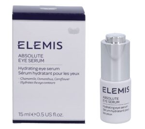 elemis absolute eye serum | lightweight treatment serum hydrates, refreshes and helps to counteract dullness, puffiness, and fine lines | 15 ml