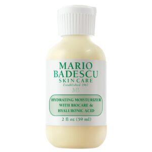 mario badescu hydrating moisturizer with biocare & hyaluronic acid for dry and sensitive skin |moisturizer that hydrates and fights aging |formulated with collagen & hyaluronic acid| 2 fl oz (pack of 1)