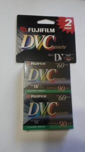 fujifilm dvc mini digital video cassette 2 pack