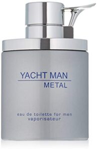 puige yacht man metal eau de toilette spray, 3.4 ounce