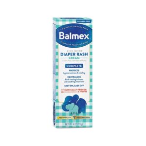 balmex zinc oxide diaper rash cream 4 oz.