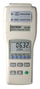 extech bt100 battery capacity tester