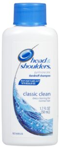 head & shoulders classic clean dandruff shampoo - 1.7 oz