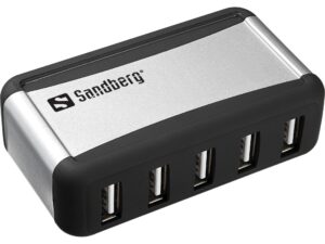 sandberg usb hub alugear (7 ports), other