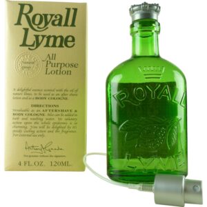 royall lyme by royall fragrances 4 oz all purpose lotion / cologne for men