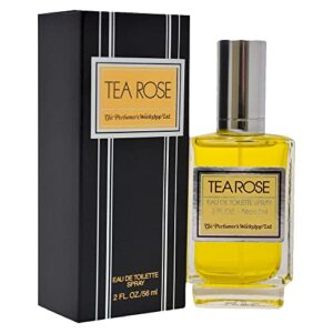 tea rose by perfumers workshop for women. eau de toilette spray 2.0 oz.