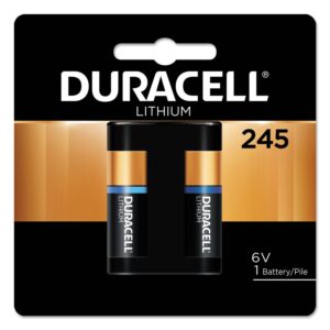 duracell ultra high power lithium battery, 245, 6v