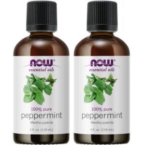 peppermint oil 100% pure & natural - 4 oz. (two pack)