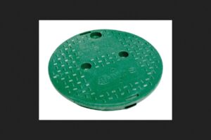 nds valve box lid 10 " green