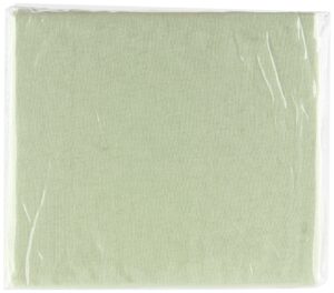 carters easy fit jersey portable crib fitted sheet, sage