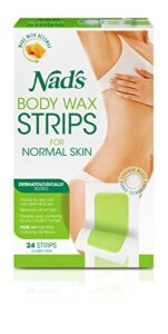 nad's hair removal strips, 24 strips (pack of 2)