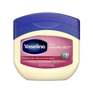 vaseline 100% pure petroleum jelly, baby 13 oz (pack of 3)