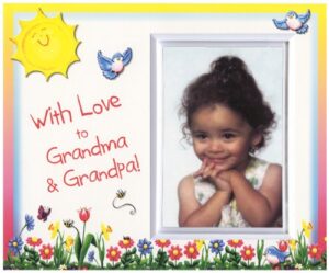 expressly yours! photo expressions with love to grandma & grandpa! (flowers)