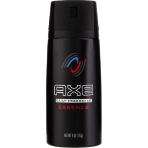 axe body spray for men, essence, 4 oz (pack of 6), packaging may vary