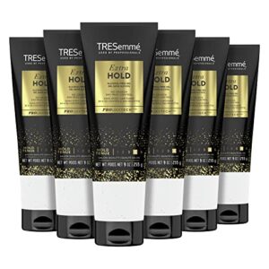 tresemmé hair gel extra hold alcohol-free for 24-hour frizz control and humidity protection 9 fl oz