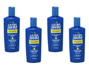 ultraswim chlorine-removal shampoo, 7-ounce bottles (pack of 4)