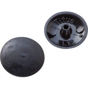 screw cap covers - for phillips and square-x - black (100 per pack)