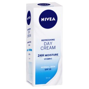 nivea refreshing light moisturising day cream spf 15 - 50ml