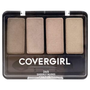 covergirl - eye enhancers 4-kit eyeshadow, silky, sheer formula, double ended applicator, 100% cruelty-free