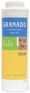 linha bebe granado - talco bebe tradicional 100 gr - (granado baby collection - baby talc classicnet 3.5 oz)