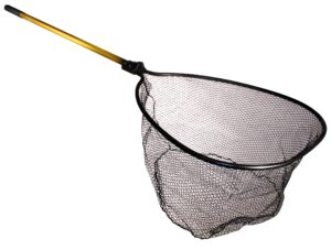 frabill pro-tech musky cradle | cradle style net for easy catch and release