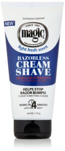 softsheen carson magic regular razorless cream shave 6 oz (pack of 6)