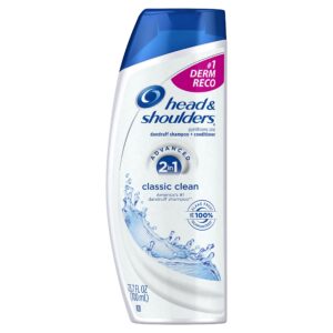 head and shoulders classic clean 2-in-1 anti-dandruff shampoo + conditioner 2