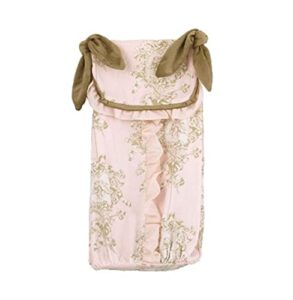 cotton tale designs diaper stacker, lollipops and roses