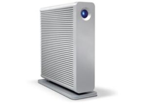 lacie d2 quadra hard disk 1 tb esata/firewire800/firewire400/usb 2.0 desktop external hard drive 301442u (aluminum)