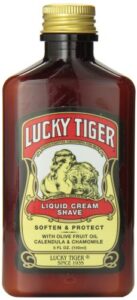 lucky tiger lucky tiger liquid cream shave, 5 oz, 5 oz