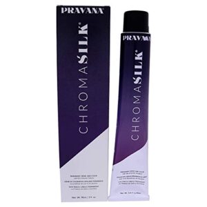 pravana chromasilk creme hair color - 3n dark brown unisex hair color 3 oz