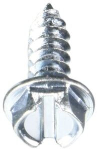 the hillman group 41006 hex washer head slotted sheet metal screw, 8-inch x 1/2-inch, 100-pack