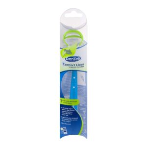 dentek fresh breath tongue cleaner, 1 count. (pack of 3)