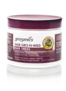 groganics hair gro-n-wild hair dress 6oz