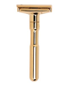 merkur adjustable futur safety razor gold plated 702