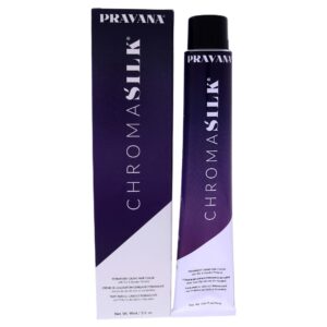 pravana chromasilk creme hair color - 4n brown unisex hair color 3 oz i0102652