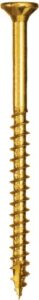 grk fasteners 01069 r4#8 x 1-1/4" screws 1300ct, gold