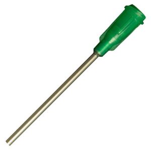 blunt tip dispensing fill needle 14 ga x 1-1/2" olive green 50 pcs