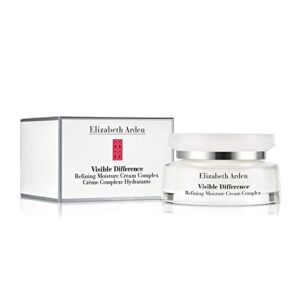 elizabeth arden visible difference refining moisture cream complex, daily face moisturizer, dermatologist and clinically tested, 2.5 oz