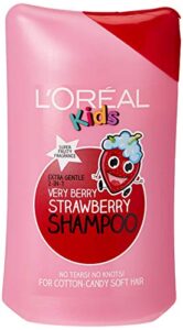 l'oréal paris kids extra gentle 2in1 shampoo - very berry strawberry (250ml)