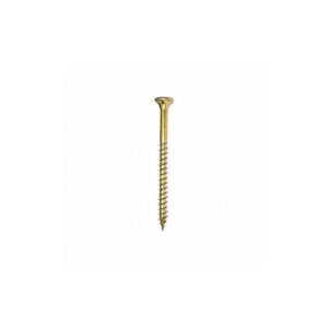 grk, size, gold 772691001733 fasteners r4 no. 12, no. 14 x 5-5/8 in. l star countersk head coated steel multi-purpose screws