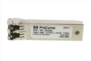 hewlett packard hp procurve 10-gbe sfp+ sr transceiver - limited