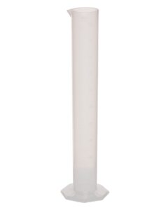 sp bel-art single scale 1000ml polypropylene graduated cylinder; 10.0ml graduation (f28458-0000)