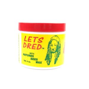 let's dred nature's wax 4 oz.