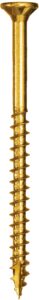 grk 772691010735 8 01073 x 1-1/2" r4 multi-purpose screws 1000 count, gold