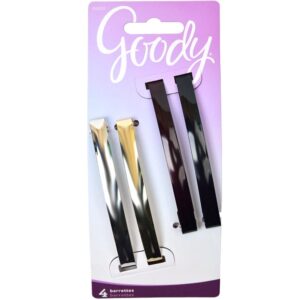 goody domed tight barrettes 3"