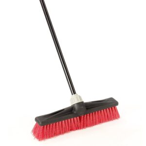 o-cedar professional 18" rough-surface push broom